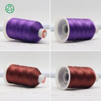 China Black 250g High Tenacity Nylon Thread Nylon N66 Bonded Sewing Thread for Weaving in Color for sale