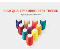 China 1000Y Small Cone Multi Color Polyester Embroidery Thread 120d/2 for Embroidery Machine for sale