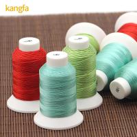 China 3ply Yarn Count 100% Polyester Sewing Thread TEX90 for Leather Crochet Free Sample for sale