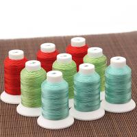 China 3ply Yarn Count 100% Polyester Sewing Thread TEX90 for Leather Crochet Free Sample for sale