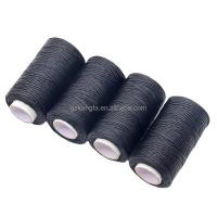 China 150D 1mm Yarn Count Polyester Waxed Thread Cord for DIY Crafts and Sewing Supplies for sale