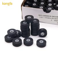 China 144pcs/Box White/Black 75D/2 100% Polyester Pre-wound Bobbins Threads L Type Side Less for sale