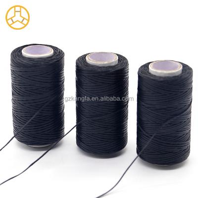 China 1mm Waxed Thread Cord for Leather Crafting and Knitting Essentials 150D Yarn Count for sale