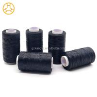 China 1mm Waxed Thread Cord for Leather Crafting and Knitting Essentials 150D Yarn Count for sale
