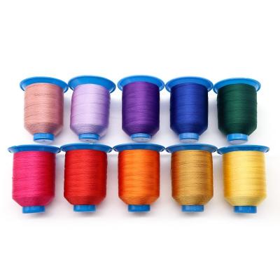 China Tex70 80 90 High Strength Polyester Sewing Thread for Leather Sewing 0.35mm Diameter for sale