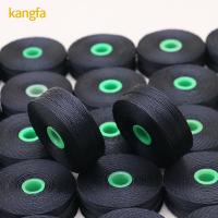 China Polyester Magnetic Core Pre-wound Bobbins Thread Magnetic Tex70 with Transparent Cone for sale