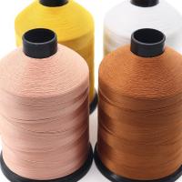 China High Tenacity 6000m Cone Cream Nylbond Tkt-40 Strong Bonded Thread for Upholstery Trade for sale