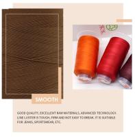 China Mercerized 210D/3 100g High Strength Nylon Beading Sewing Thread for Garment Leather for sale
