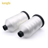 China Cone material Plastic 210d/3 White Polyester Sewing Thread For Quilting Machine for sale