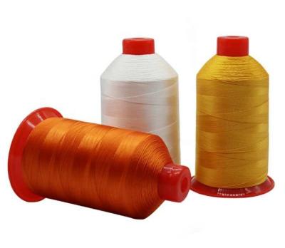 China High Tenacity 275g Polyester Bonded Thread for Leather Stitching Yarn Count 840D/3 for sale