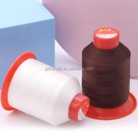 China Knitting High Tenacity Nylon 210d/3 Nylon Bonded Thread 66 Bonded Sewing Thread 115g/cone for sale