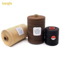 China Polyester/ Waxed 150D/16 Color Hand Sewn Flat Wax Thread for Leather Goods Material for sale