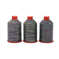 China Customized Multicolor 150D/3 Tex45 Pattern Nylon Bonded Thread 250g High Tenacity for sale