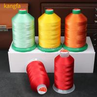 China Plastic cone 100% continuous filament polyester thread TEX70 for crochet Free Sample for sale