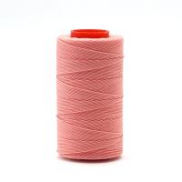 China Rich Colors 210d Polyester Waxed Thread for Sewing Leather Cone material Plastic for sale
