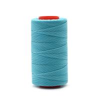 China Green Polyester Sewing Thread Hand-sewn Leather Waxed Thread 0.5mm OEM ODM Approved for sale