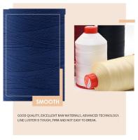 China Tex70 Medium Heavy Duty Bonded Nylon Thread for Sewing Leathers Shoes Upholstery for sale