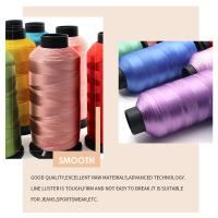 China Boho Rich Color Machine Silk Thread Embroidery Thread for Sustainable Diameter 0.13mm for sale