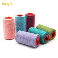 China Green Polyester Sewing Thread Hand-sewn Leather Waxed Thread 0.5mm OEM ODM Approved for sale