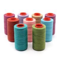 China 210D Sewing Waxed Thread for Leather Craft Hand Stitching Cords AWL Shoes Bags Repair for sale