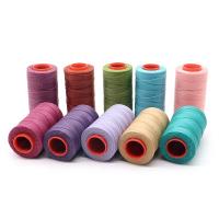 China 210D Sewing Waxed Thread for Leather Craft Hand Stitching Cords AWL Shoes Bags Repair for sale