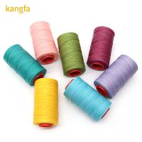 China 210D Sewing Waxed Thread for Leather Craft Hand Stitching Cords AWL Shoes Bags Repair for sale