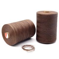 China Leather Sewing Waxed Thread Practical 0.8mm Spun Yarn Type for Sofa Crafting Projects for sale