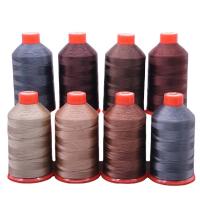 China Tex 70 Bonded Polyester Thread 100% Polyester Pattern Dyed Industrial Sewing Thread for sale