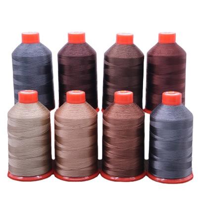 China Tex 70 Bonded Polyester Thread 100% Polyester Pattern Dyed Industrial Sewing Thread for sale