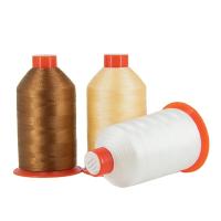 China Tex 70 Bonded Polyester Thread 100% Polyester Pattern Dyed Industrial Sewing Thread for sale