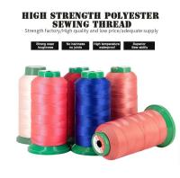 China Customized 210d/3 250d/3 300d/3 420d/3 630d/3 Bonded Polyester Sewing Thread for Shoes for sale
