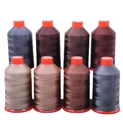 China Boho High Tenacity Continuous Filament 150d Ring Twist Nylon Bonded Thread Tex 70 3000M for sale