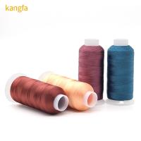 China 130G 5000Y Silk 120D/2 100% Viscose Rayon Embroidery Thread for Clothing Embroidery for sale
