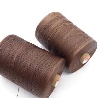 China 1kg Waxed Cord Sewing Thread 240 Colors for Leather 0.6mm 0.8mm 210dD Pattern Dyed for sale