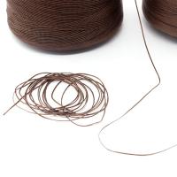 China 1kg Waxed Cord Sewing Thread 240 Colors for Leather 0.6mm 0.8mm 210dD Pattern Dyed for sale