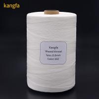 China 1kg Waxed Cord Sewing Thread 240 Colors for Leather 0.6mm 0.8mm 210dD Pattern Dyed for sale