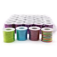 China 1.0mm Nylon Thread 16 Ply Rat Tail Rope for Woven Chinese Knot Bracelet Handicraft for sale