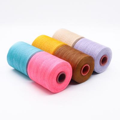 China 0.8mm Flat Waxed Thread High Tenacity for Leather Sewing and Upholstery Projects for sale