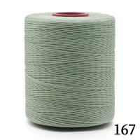 China 0.8mm Flat Waxed Thread High Tenacity for Leather Sewing and Upholstery Projects for sale