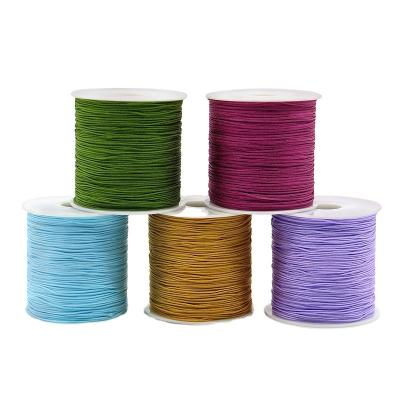 China 80m or Customized Length Chinese Knot Macrame Cord for Beading and Making Material for sale