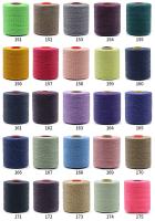 China Sticky Leather Waxed Polyester Thread for Leather Sewing 100% Polyester 1mm 0.8mm 210d for sale