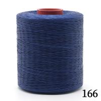 China Sticky Leather Waxed Polyester Thread for Leather Sewing 100% Polyester 1mm 0.8mm 210d for sale