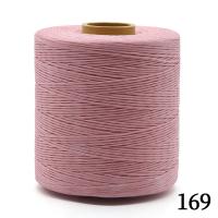 China Sticky Leather Waxed Polyester Thread for Leather Sewing 100% Polyester 1mm 0.8mm 210d for sale
