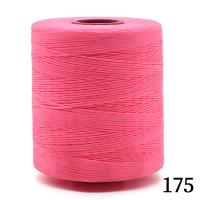 China Sticky Leather Waxed Polyester Thread for Leather Sewing 100% Polyester 1mm 0.8mm 210d for sale