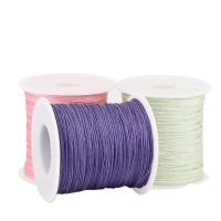 China Waxed Thread Cord String Strap Necklace Rope Beads For Jewelry Making for sale