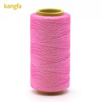 China 500m Polyester Magic Wax Thread 10 Vibrant Colors for Hand Knitting Boho Accessories for sale