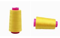 China 40/2 Jean Sewing Yarn Count Solid Color Spun Polyester Sewing Thread in 688 Rich Colors for sale