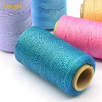 China 500m Polyester Magic Wax Thread 10 Vibrant Colors for Hand Knitting Boho Accessories for sale