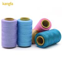 China 500m Polyester Magic Wax Thread 10 Vibrant Colors for Hand Knitting Boho Accessories for sale