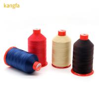 China 250g/cone Tex70 Medium Heavy Duty Bonded Nylon Thread for Canvas Upholstery Stitching for sale